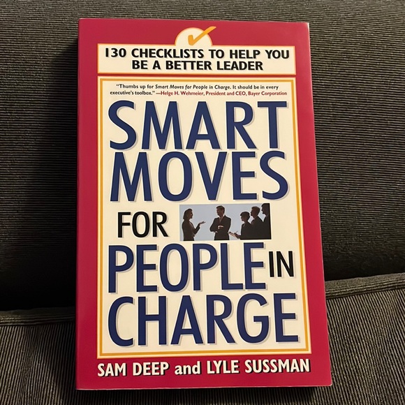 Book | Accents | Smart Moves For People In Charge By Sam Deep Lyle ...